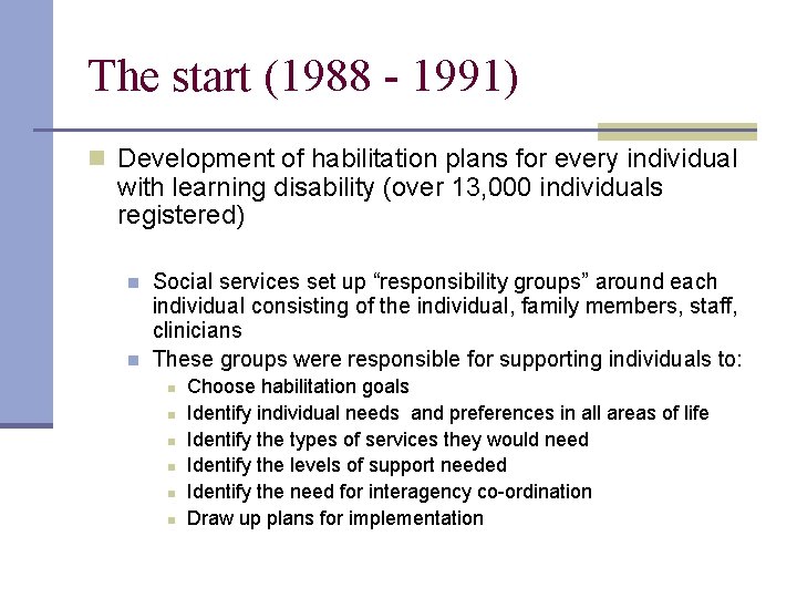 From User to Citizen 16 years of experience