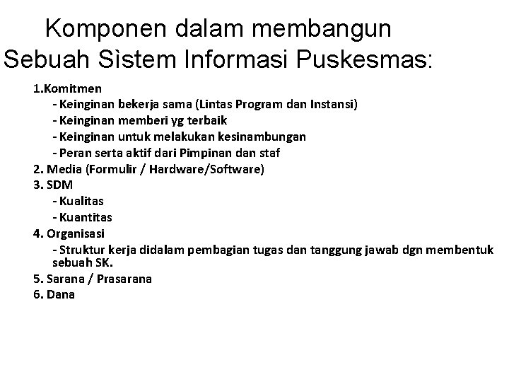 SIMPUS ALUR DATA DI PUSKESMAS Kartu Status MENCATAT