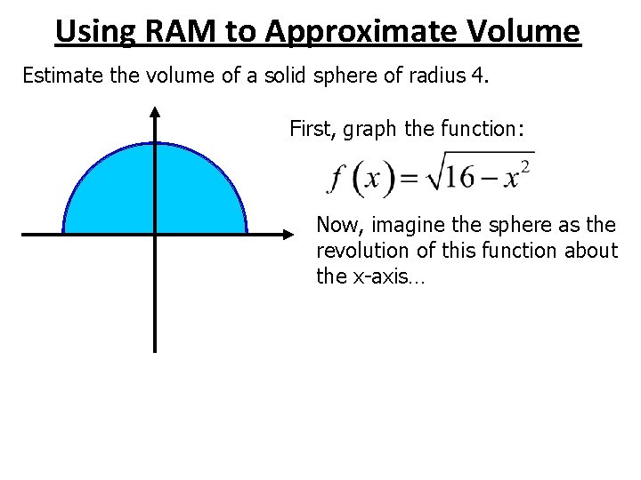 Applications of RAM Section 5 1 b The