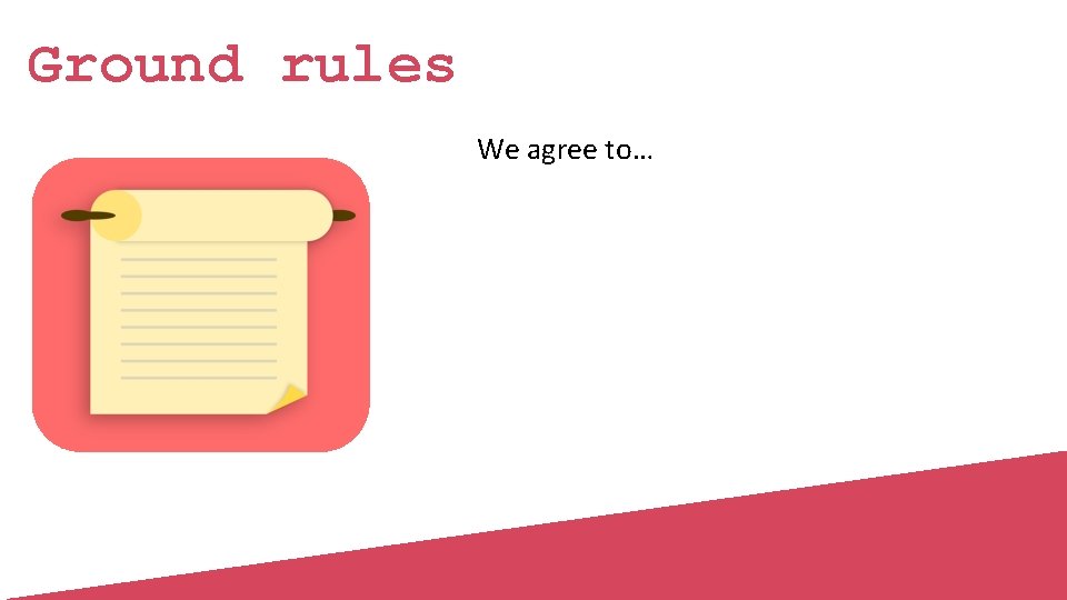 Ensure you read the guidance before teaching the