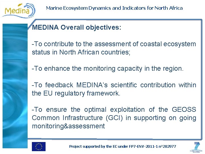 Marine Ecosystem Dynamics and Indicators for North Africa