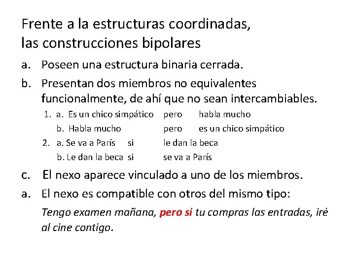 Tema 3 Las unidades complejas Gramtica espaola 2