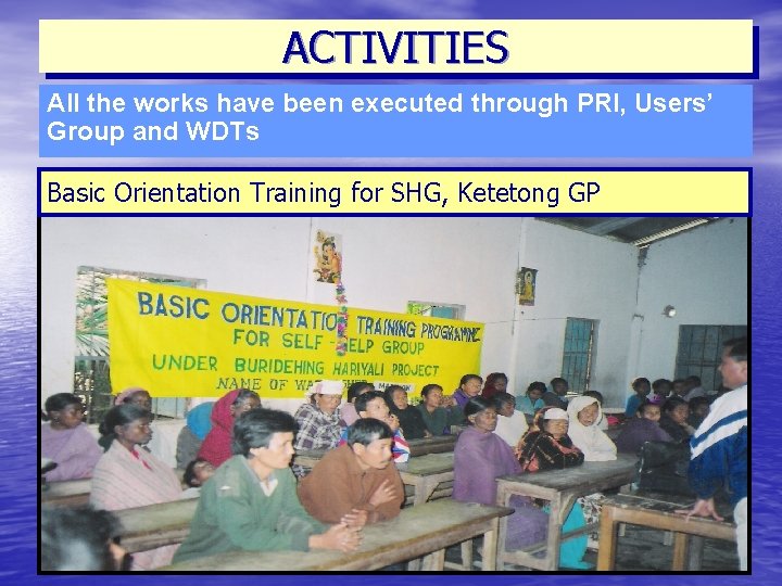 BURIDIHING HARIYALI PROJECT MARGHERITA TINSUKIA ASSAM DISTRICT RURAL
