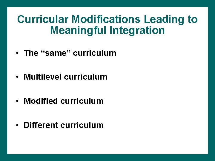 chapter 7 Instructional Strategies for Adapted Physical Education