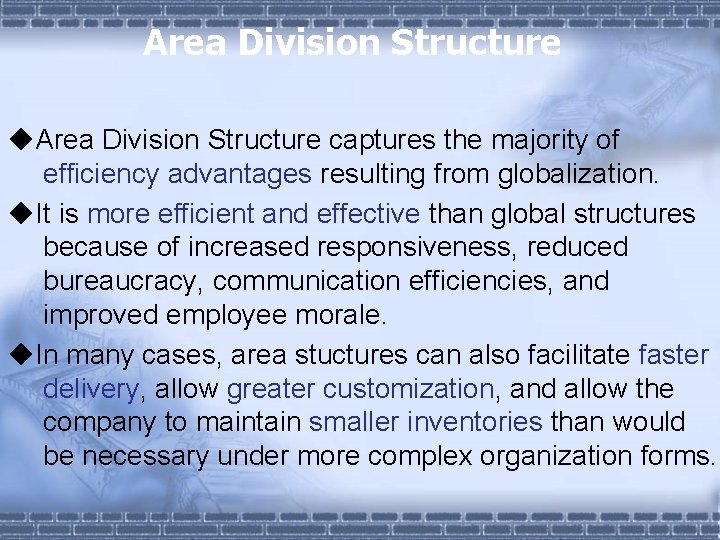Lecture 6 The Impact of Globalization on The