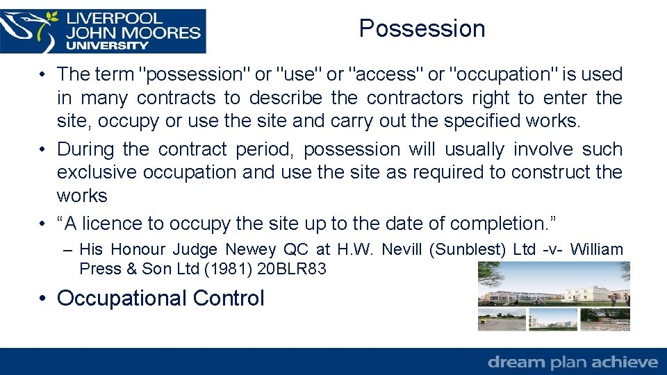 Faculty of Engineering and Technology Department of Built