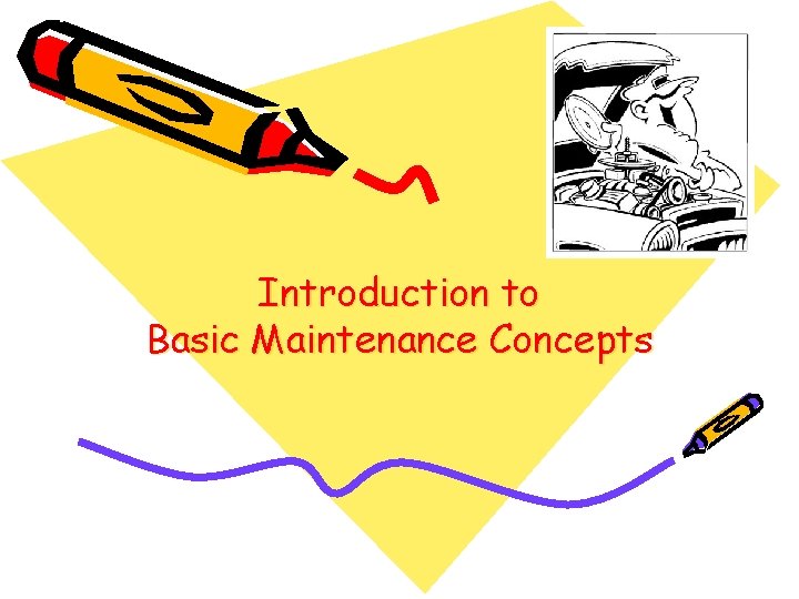 Introduction to Maintenance and Construction Chapter 1 of