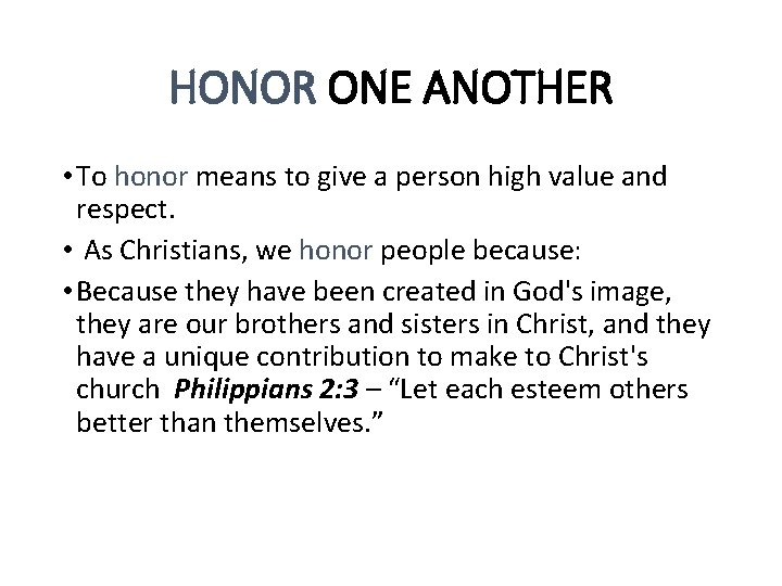 One Another Verses of the Bible One Another