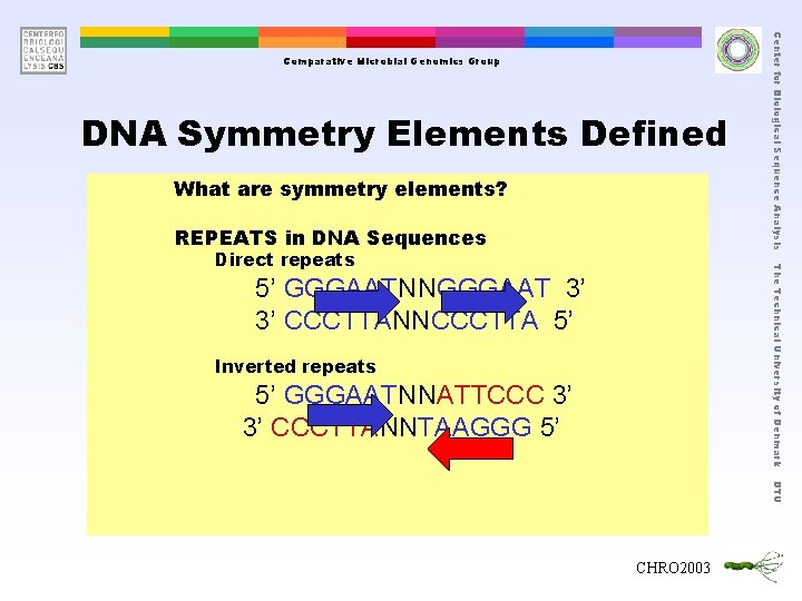 Dave Ussery Advanced Bioinformatics course lecture 14 November