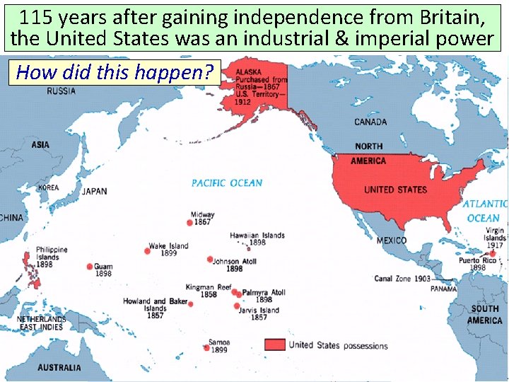 Essential Question What role did the United States