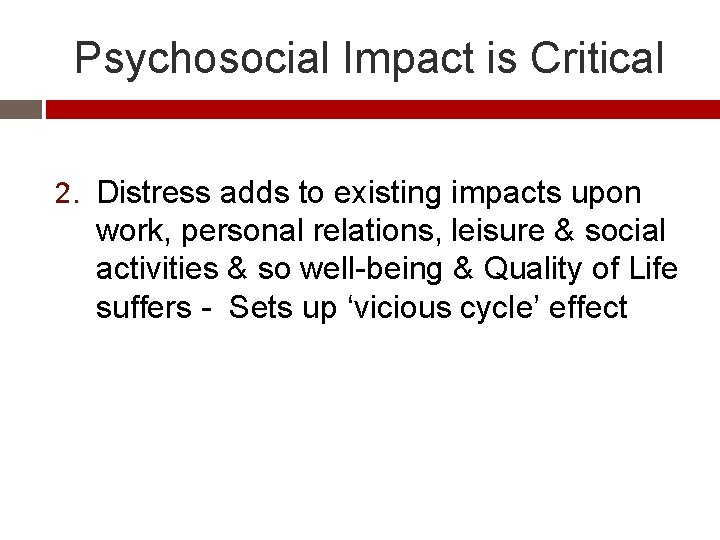 WEEK 7 PSYCHOSOCIAL FACTORS THAT IMPACT AN INDIVIDUAL