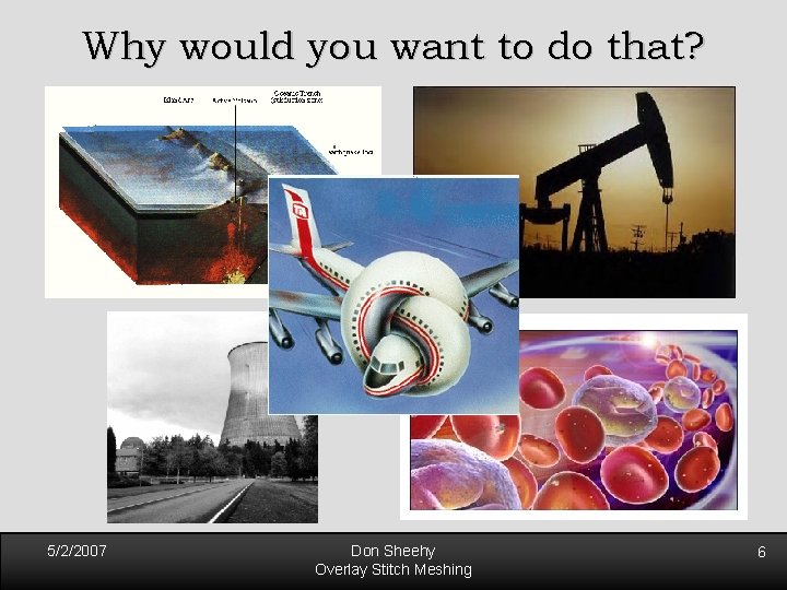 Overlay Stitch Meshing 522007 Don Sheehy Overlay Stitch