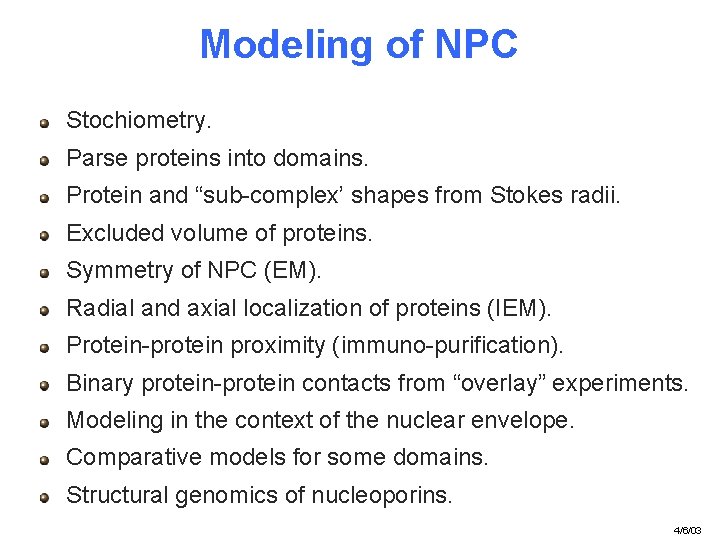 Modeling the Structures of Proteins and Macromolecular Assemblies