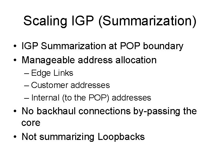 Best Practices for ISPs By Ahmer Ghazi Sysnet