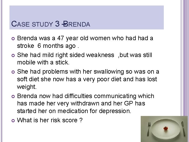 PRESSURE ULCER RISK ASSESSMENT THE BRADEN SCALE Sarah