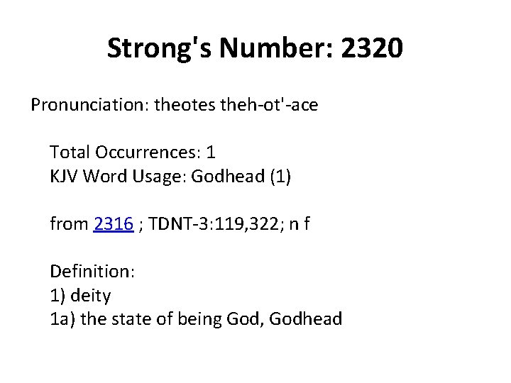 The Godhead A Bible Study Isa 28 9