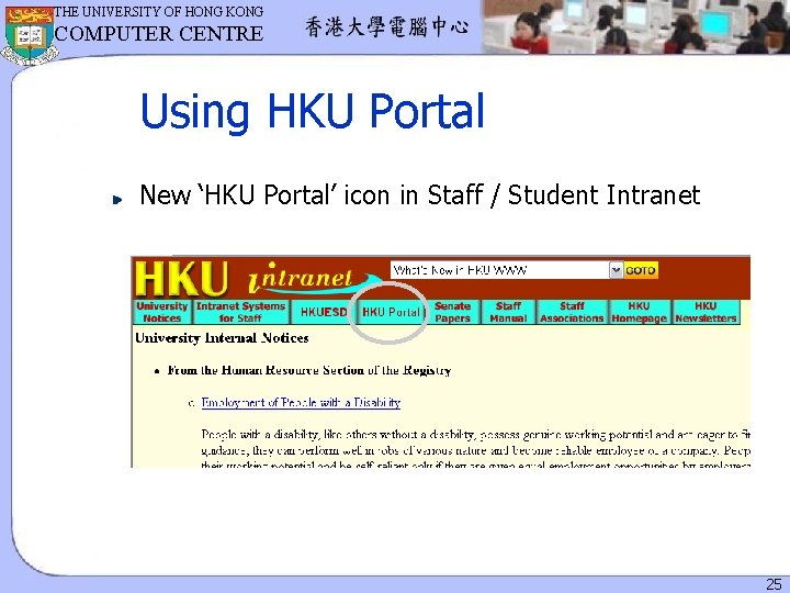 THE UNIVERSITY OF HONG KONG COMPUTER CENTRE Introduction