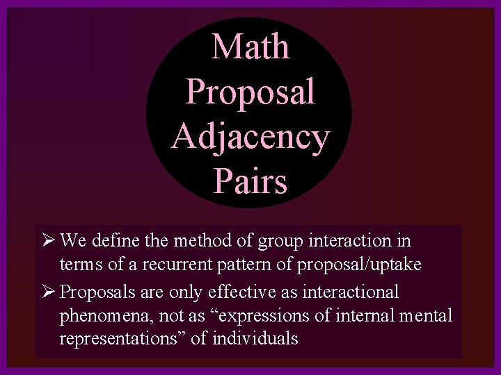Group Cognition in Online Collaborative Math Problem Solving