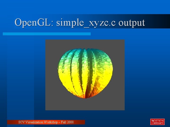 Open GL Open Scene Graph Maya Erik Brisson