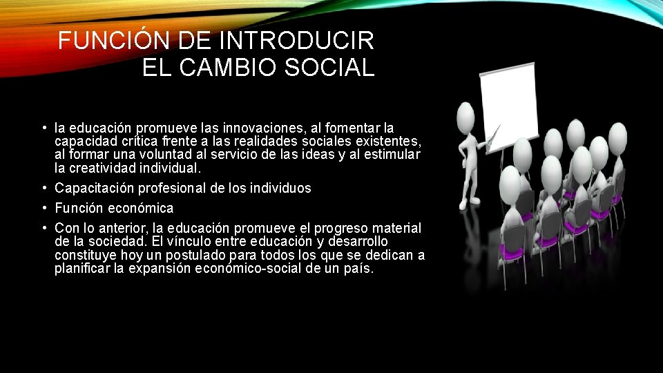 FUNCIONES SOCIALES DE LA ESCUELA Para identificar y