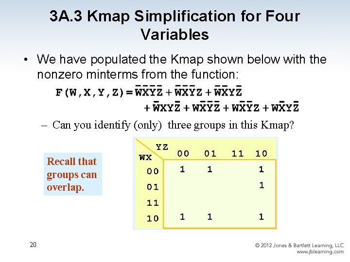 Chapter 3 Special Section Focus on Karnaugh Maps