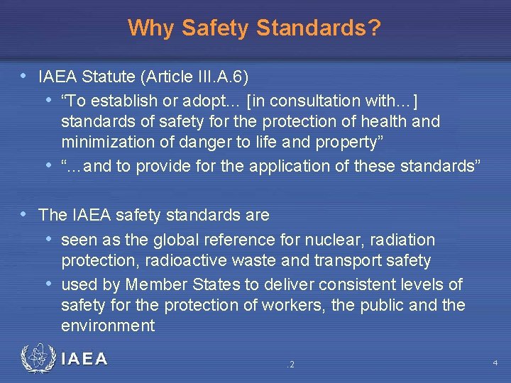 Training Course on Integrated Management System for Regulatory