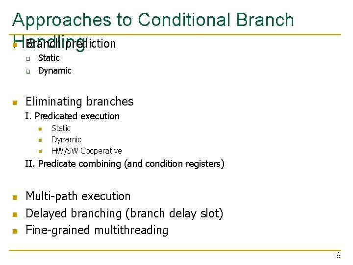 15 74018 740 Computer Architecture Lecture 24 Control