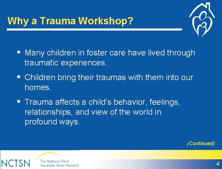 Caring for Children Who Have Experienced Trauma A