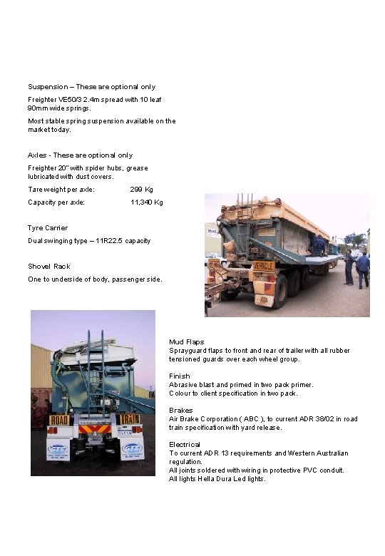 MULTI HAULAGE SYSTEMS AUSTRALIA Multi Haulage Systems Australia