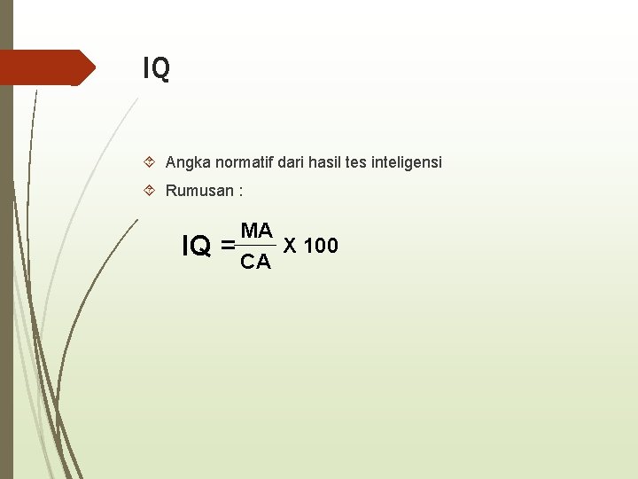 Tes Inteligensi StanfordBinet Sejarah Singkat Binet Sejak lahir