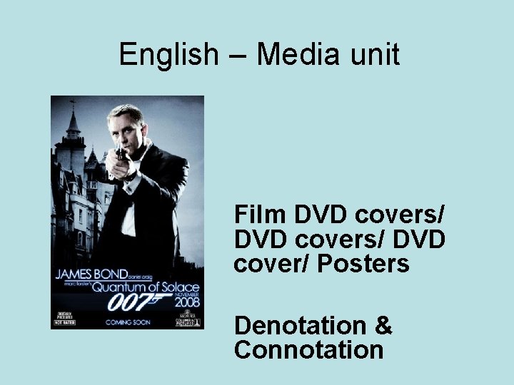 English Media unit Film DVD covers DVD cover