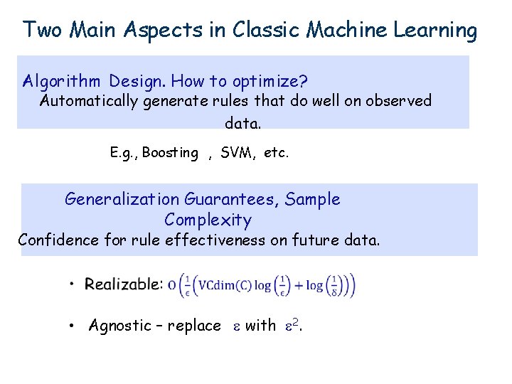 Active Learning MariaFlorina Balcan 16112015 Supervised Learning E