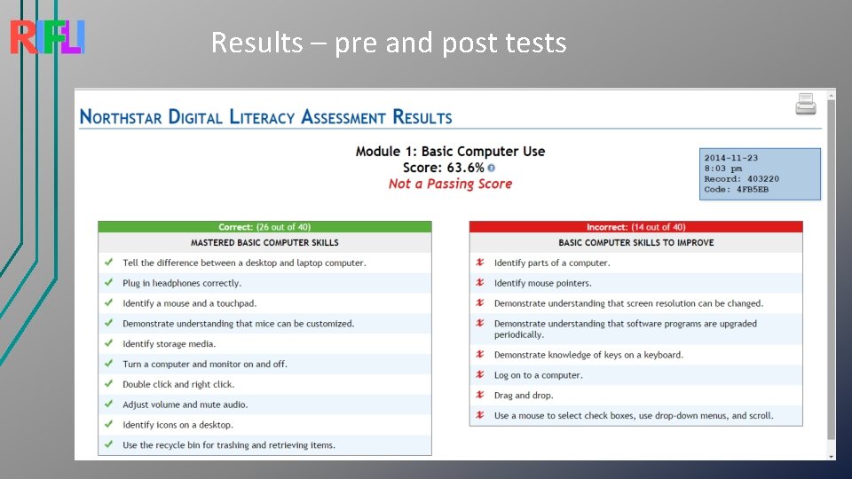 Northstar Digital Literacy Assessment Rhode Island Why Northstar