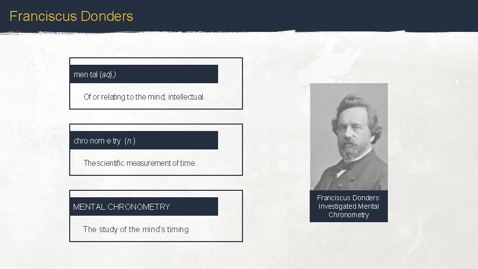 COGNITIVE PSYCHOLOGY Kenneth J Malmberg Ph D HISTORY