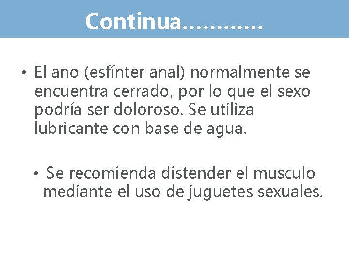 Salud Sexual ano rectal USAID Proyecto Capacity Centroamrica