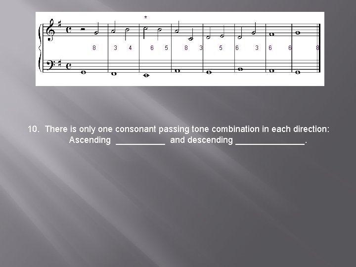 Second Species Counterpoint Rhythmic Values Wholes in c