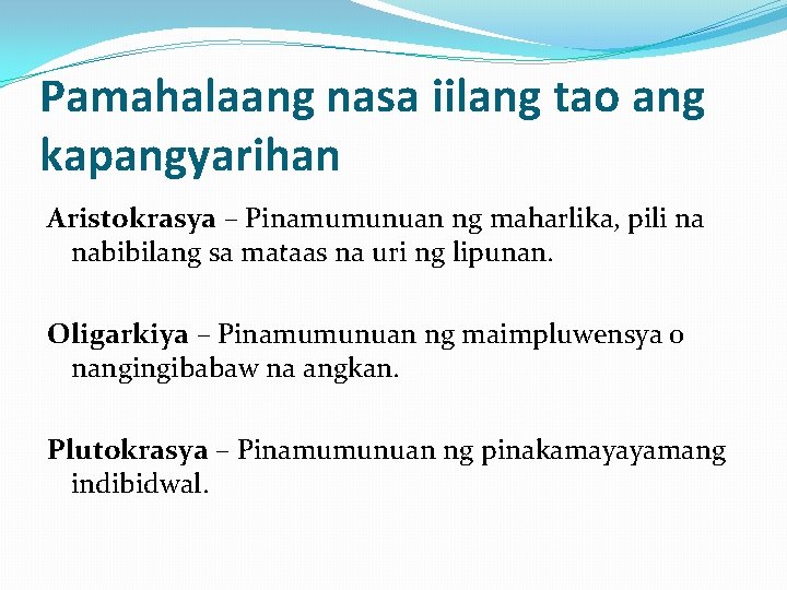 Pamahalaan Kahulugan Uri Istruktura Ang pamahalaan o gobyerno