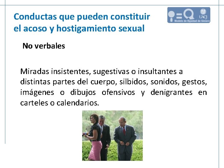 Acoso y Hostigamiento sexual La manera de entender