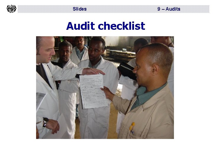 Slides 9 Audits Cleaner Production Audit Slides 9