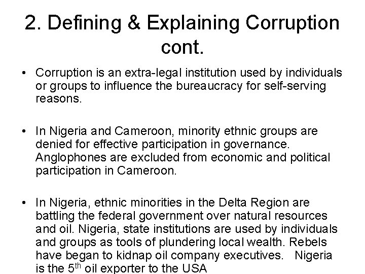 Chapter 14 Corruption and Development by John Mbaku