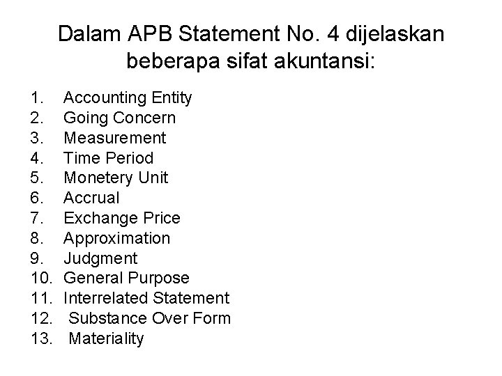 TEORI AKUNTANSI DR SUYATMINI S E M SI