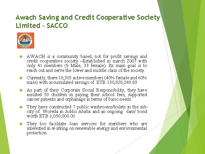 Sustainable Energy and Water Technologies through Cooperatives in