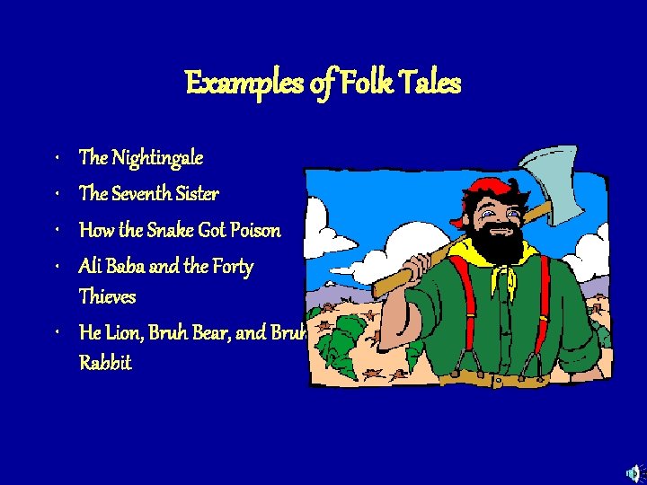 Myths Folk Tales Fables and Fairy Tales A