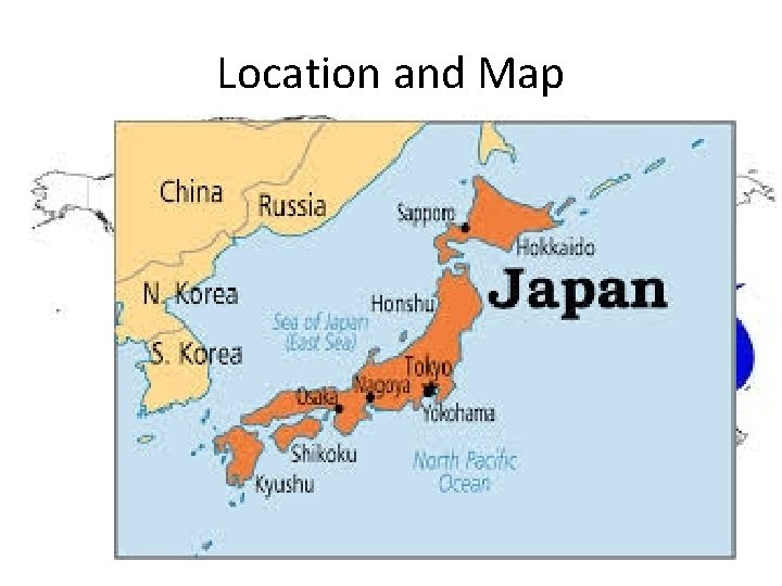 Japan Location and Map Population and Size http