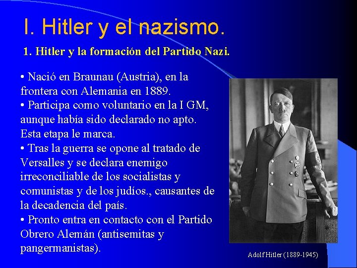 c El Nazismo I Hitler y el nazismo