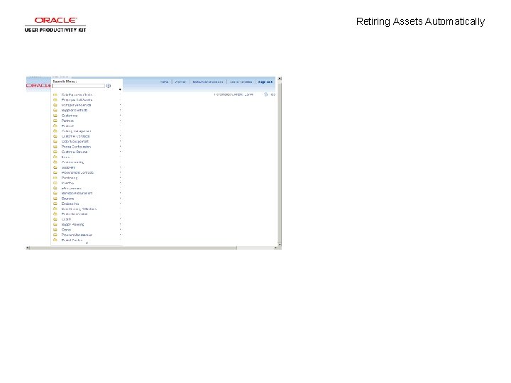 Retiring Assets Automatically Concept Retiring Assets Automatically ...