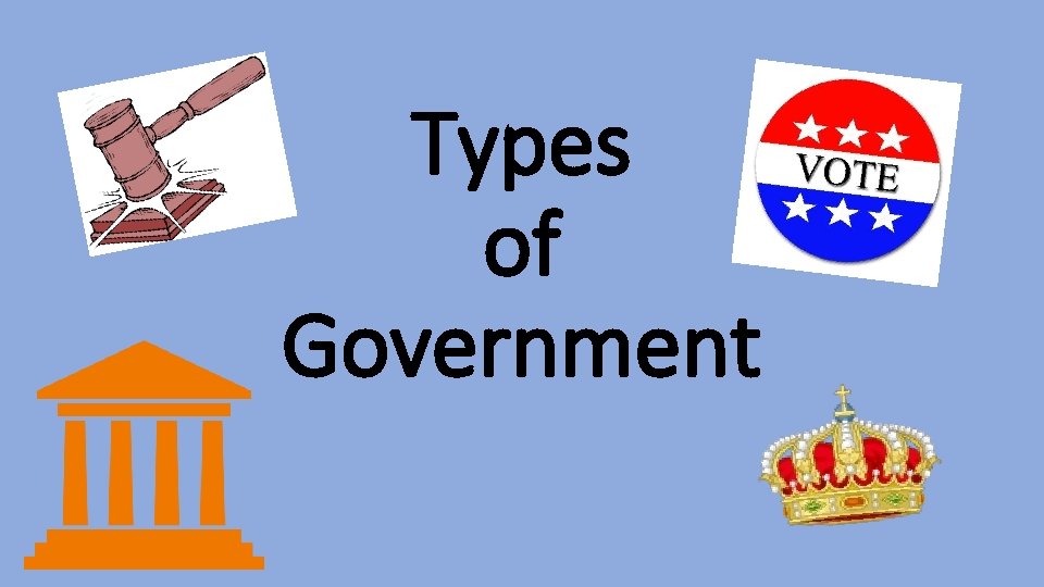 Types of Government Democracy Who has the power