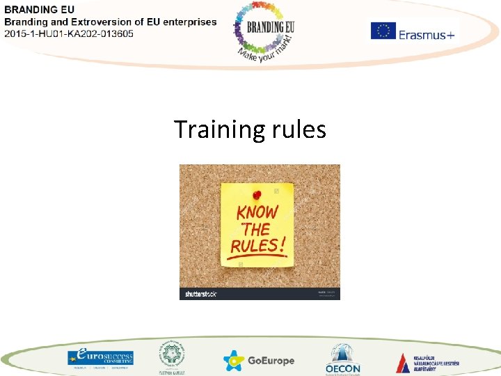 Module 4 Business and Strategy Planning BRANDING EU