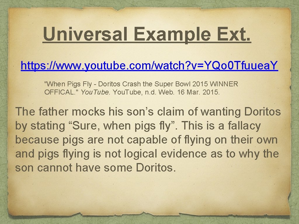 Appeal to Ridicule By Dakota Hunt Definition Ridicule