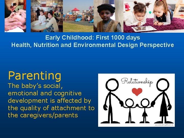 Early Childhood First 1000 days in a childs